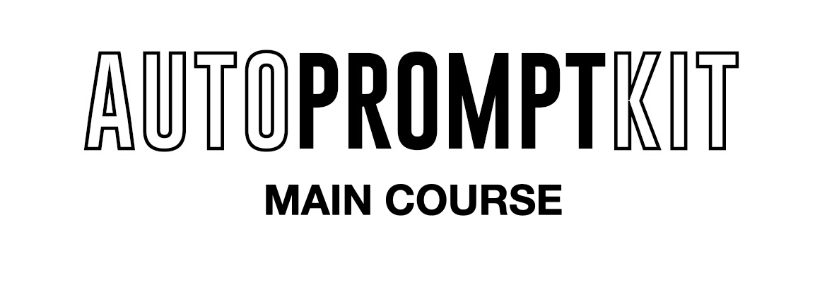 2 – Running Your Master Prompt – AutoPromptKit